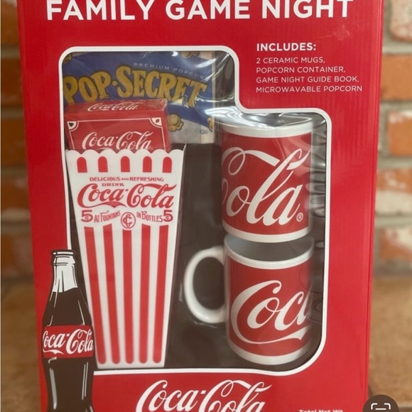 Coca Cola | Games | Coca Cola Vintage Gift Set With Coca Cola Mugs And ...
